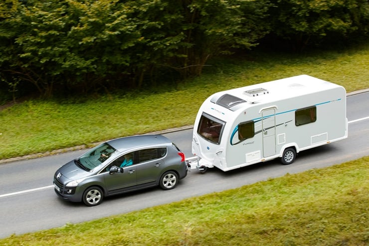 Tips on towing a caravan